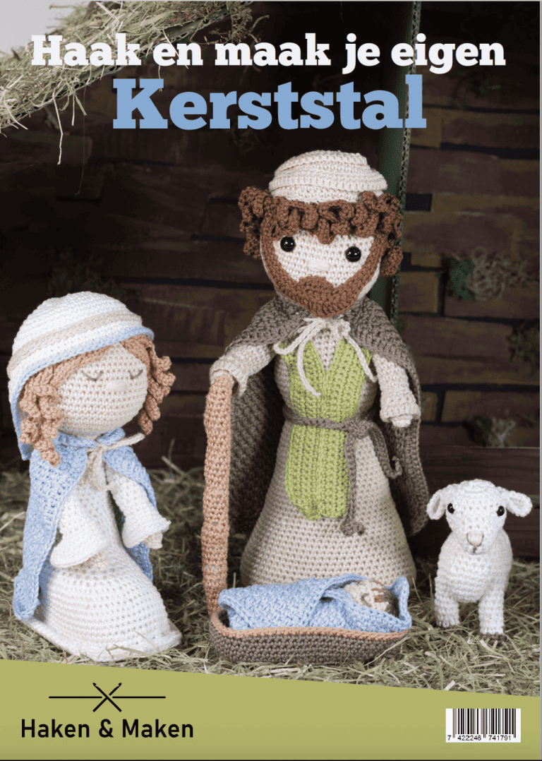 [Boek] Haak en maak je eigen Kerststal | Haken en Maken